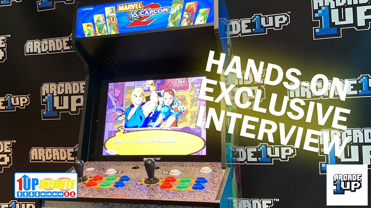 We Played On The Arcade1UP Marvel VS Capcom 2 Cabinet @ EVO 2022 - YouTube