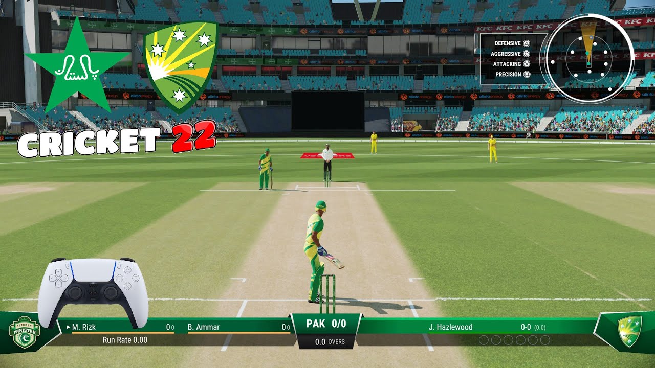 Cricket 22 - Pakistan Vs Australia - FULL GAMEPLAY (PS5) - YouTube