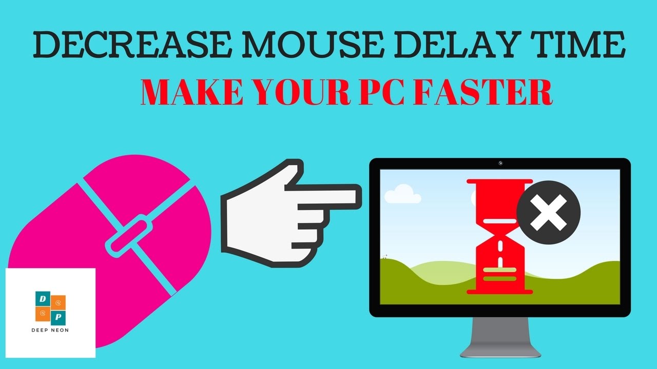 make windows pc faster by decreasing mouse delay time. 100% trick - YouTube