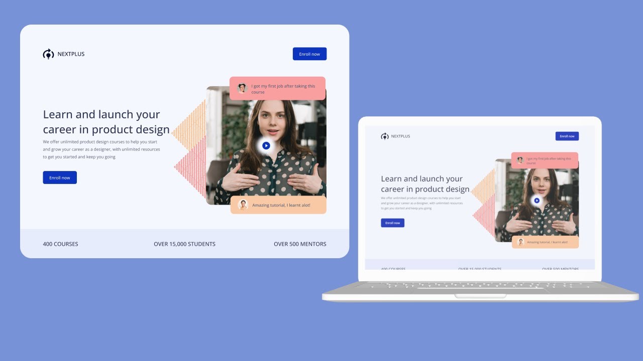Figma tutorial: Website landing page design in figma - YouTube