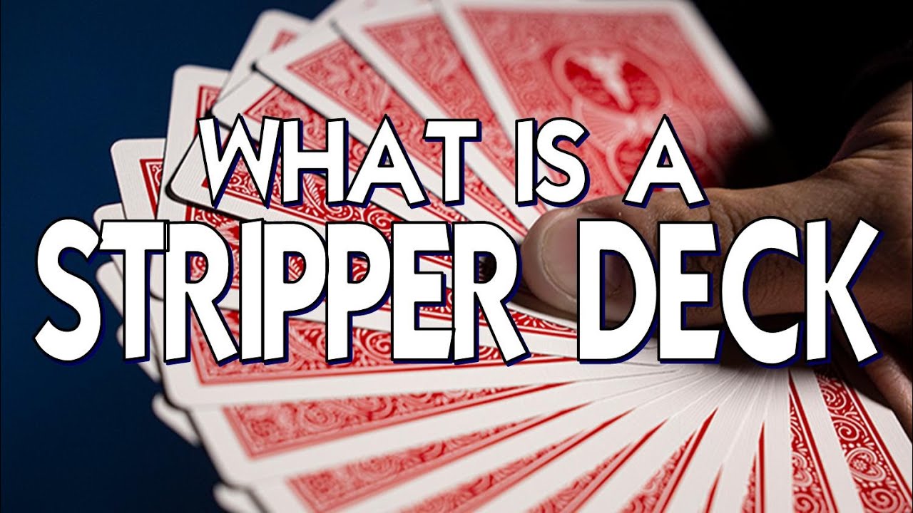 Magician Explains: What is a Stripper deck? - YouTube