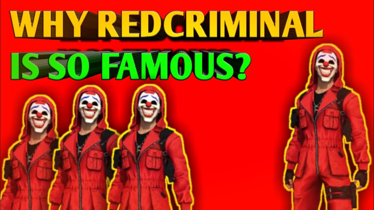 WHY RED CRIMINAL BUNDLES ARE SO FAMOUS | ONLY 1% PLAYER KNOW THIS ...