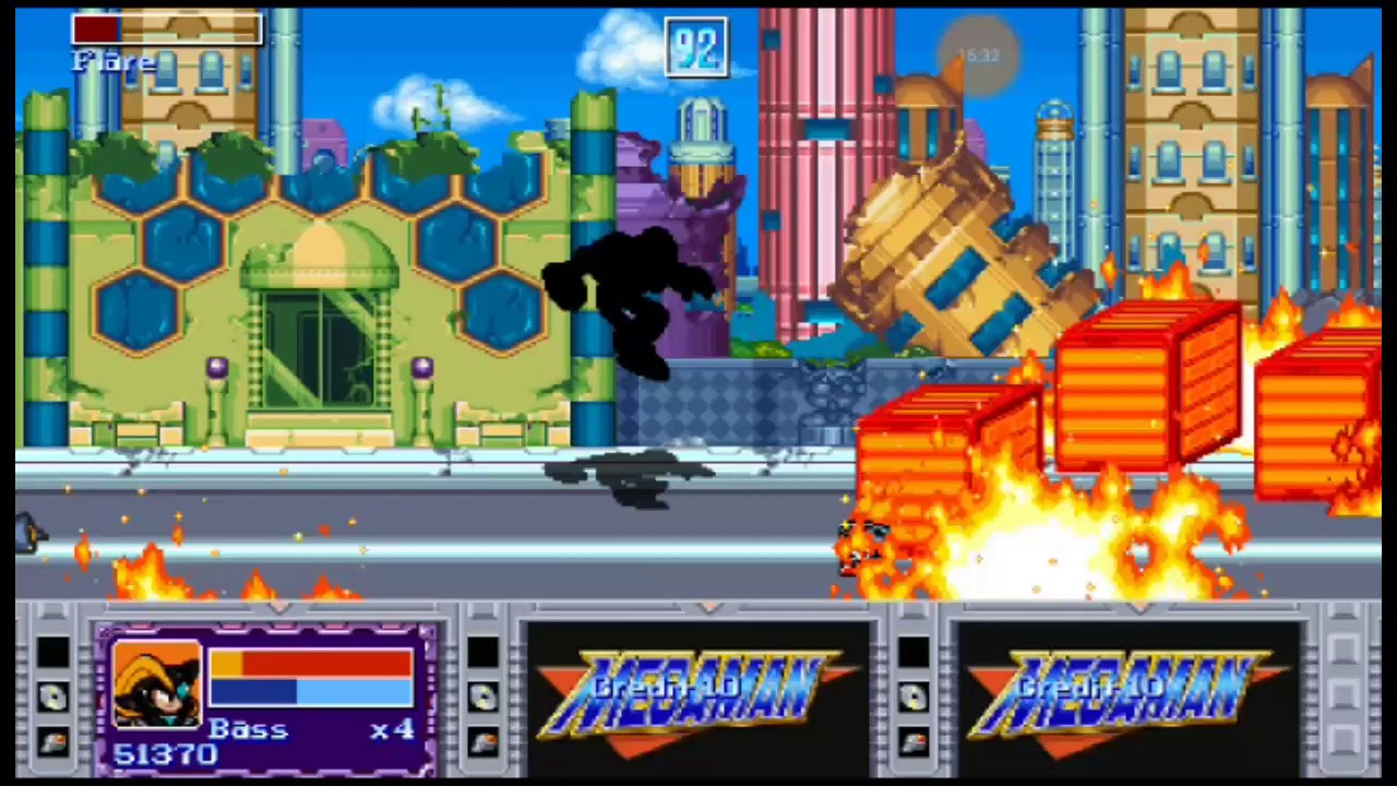 megaman openbor android ep2 - YouTube