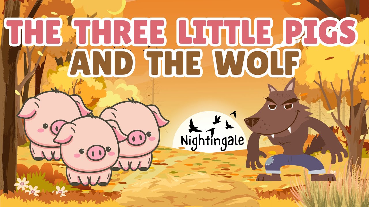 The Three Pigs and the Wolf: A Fun Animated Children's Story Book - YouTube
