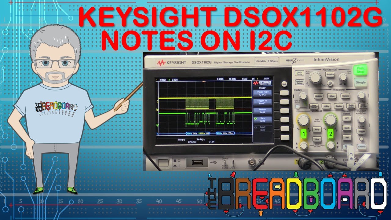 Keysight 1000X I2C Decode Quirks and usage - YouTube