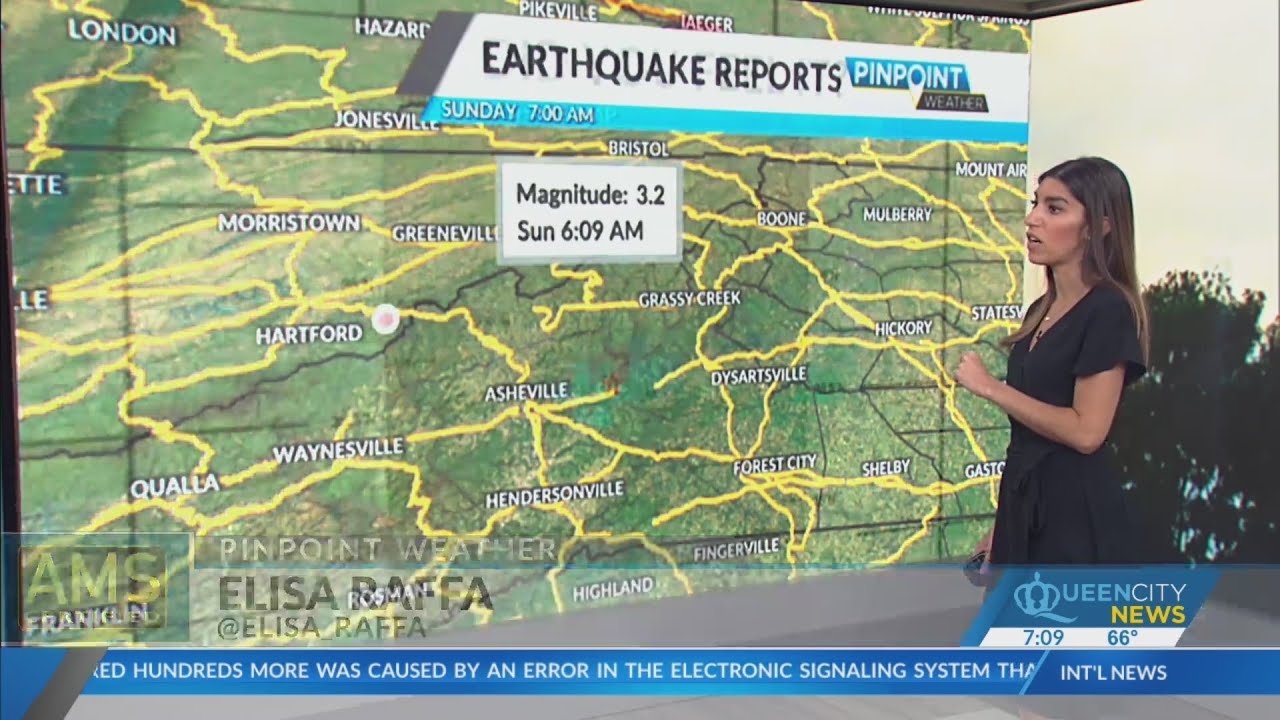 Did You Feel It? 3.2 Earthquake reported near Asheville - YouTube