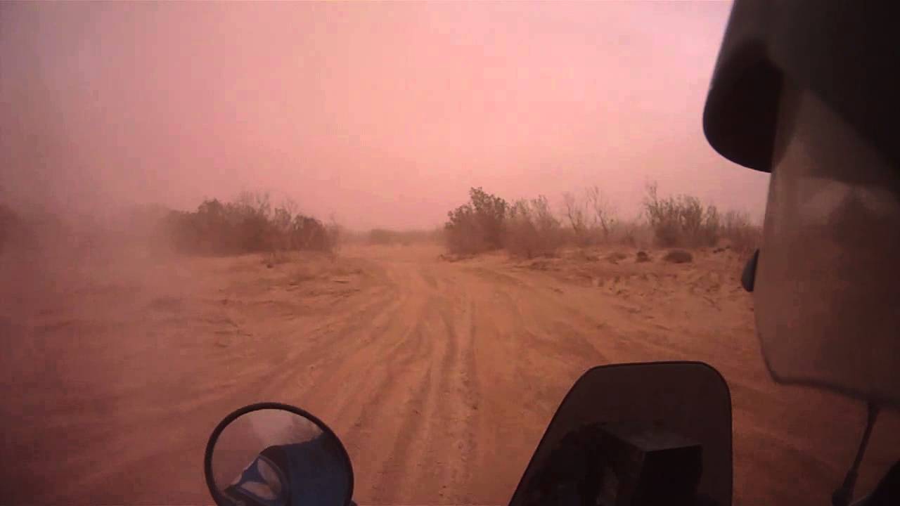 Morocco KTM 950 Zagora to Mezouga Oued Ziz max revs to move soft sand ...