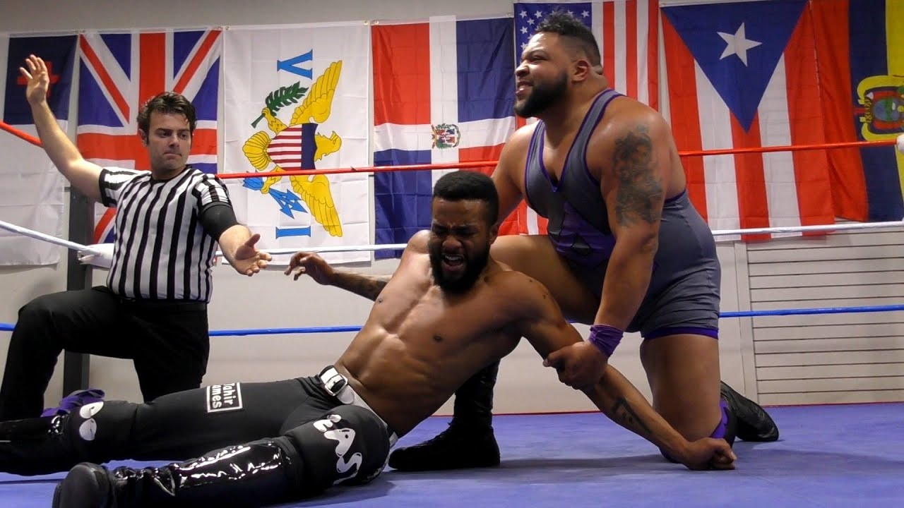 “Absolute” Alvin Alvarez vs. Tahir James (New Age Wrestling) - YouTube