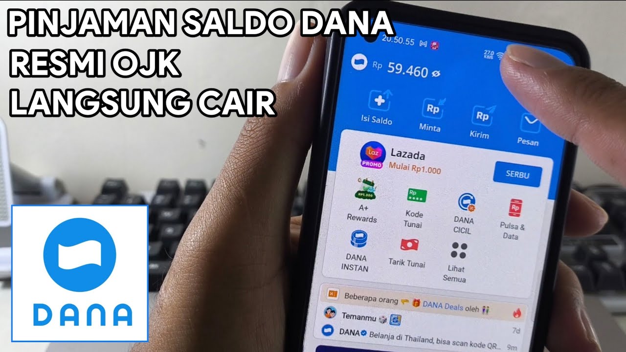 RESMI OJK! PINJAMAN SALDO DANA LANGSUNG CAIR - YouTube