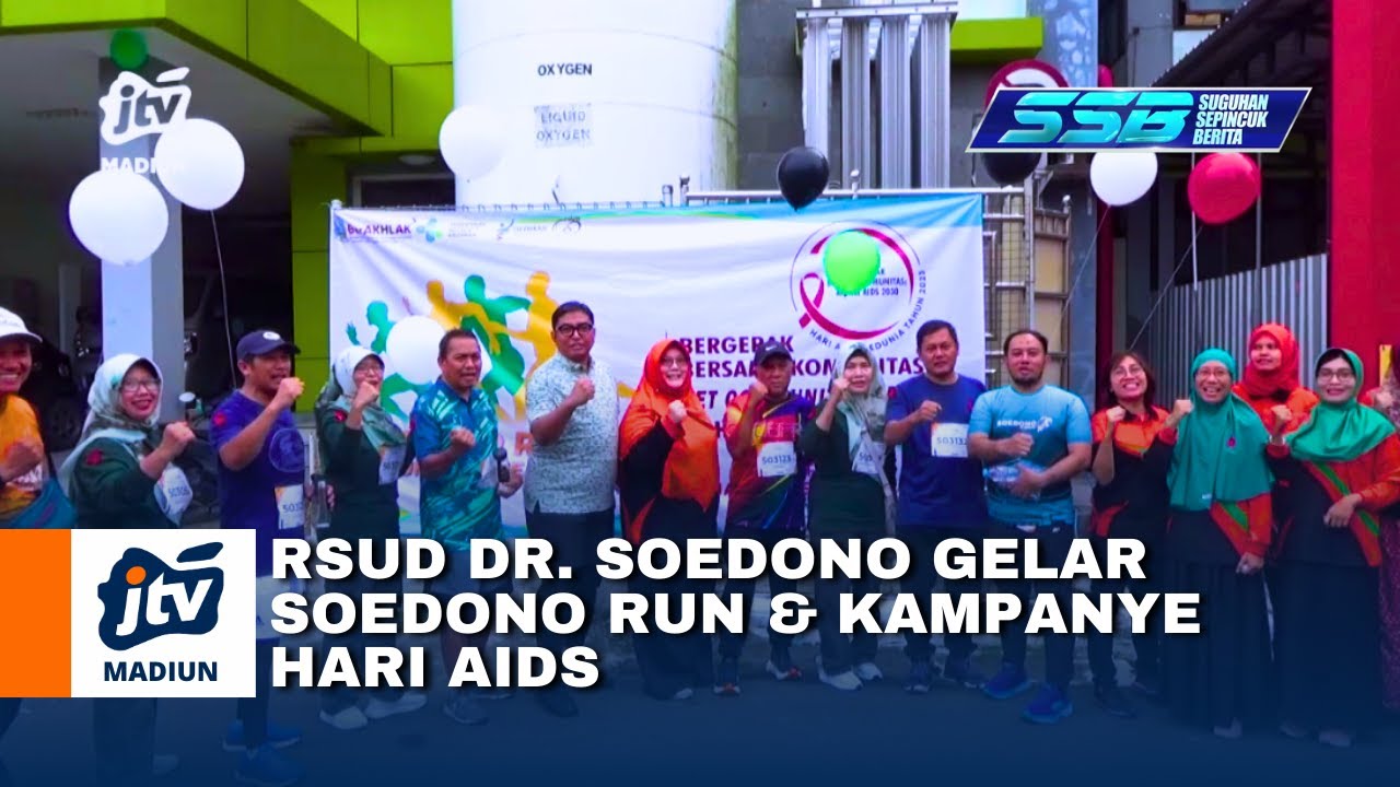KOTA MADIUN - RSUD dr. Soedono Gelar Soedono Run & Kampanye Hari Aids ...