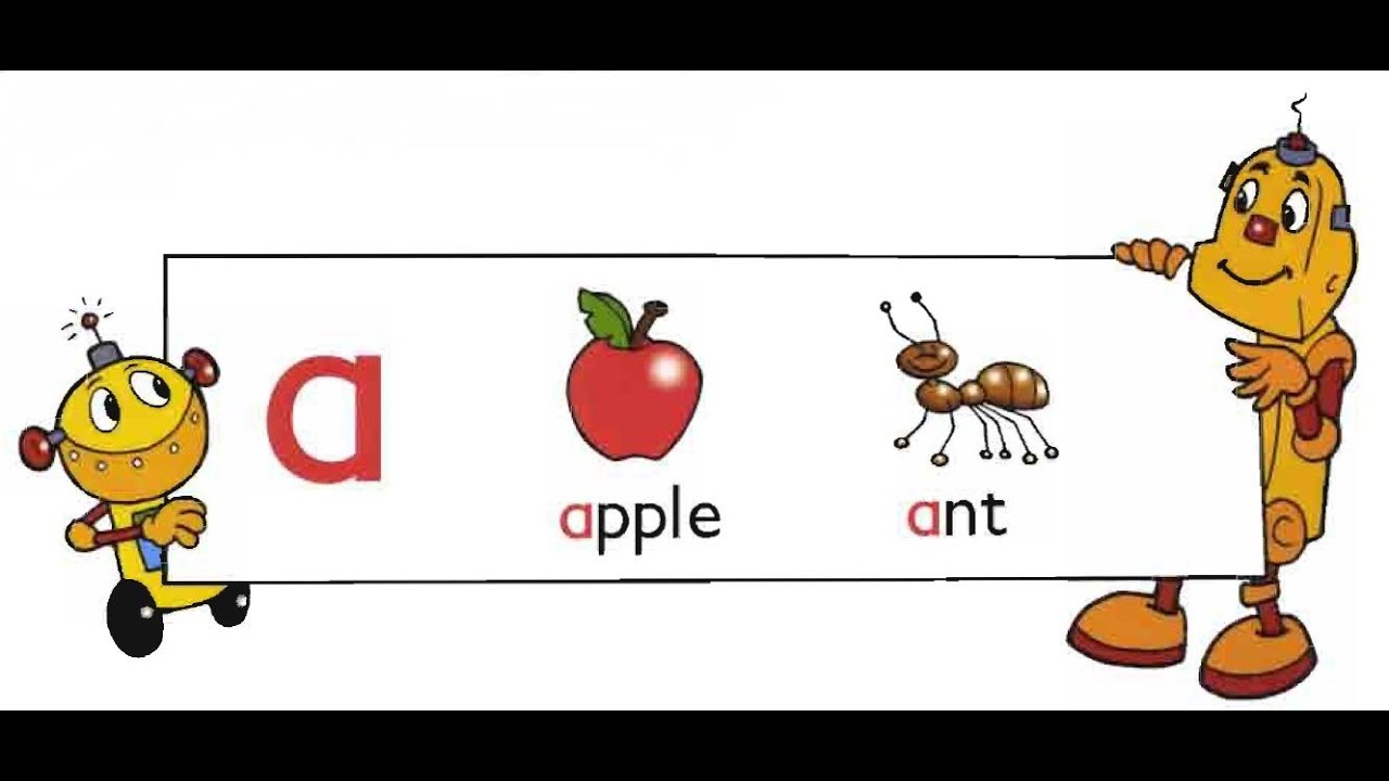 تعلم لفظ حرف A وبعض الكلمات - YouTube