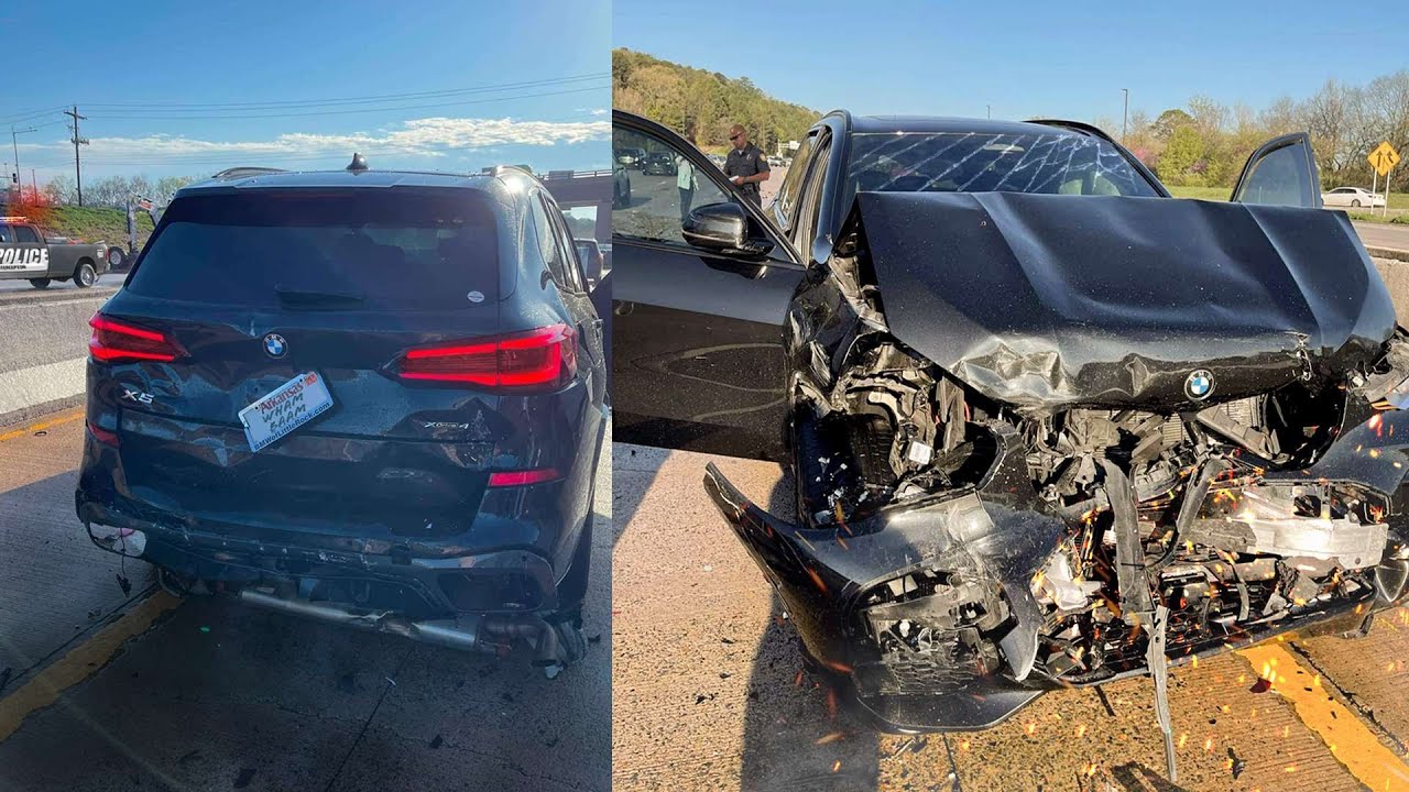 4 CÁMARAS GRABAN UN CHOQUE EXTREMO EN LA AUTOPISTA - YouTube