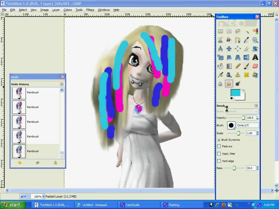 how to make an awesome picture using GIMP - YouTube