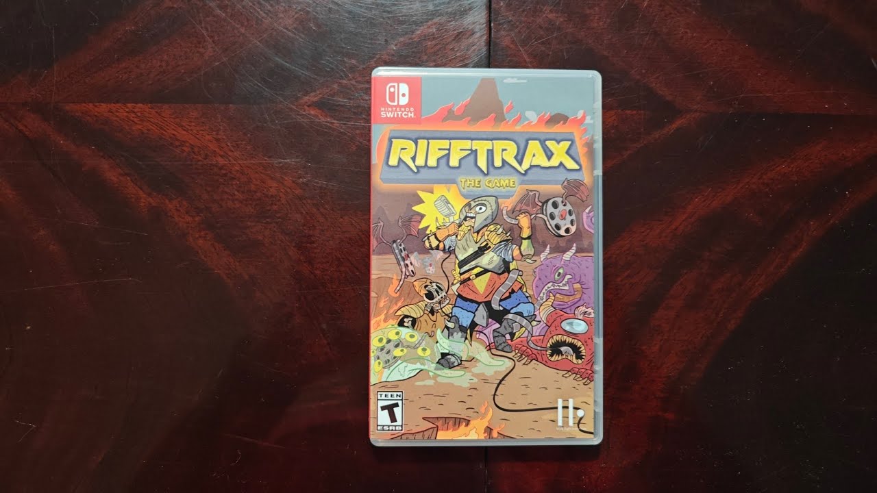 Rifftrax The Game Nintendo Switch Unboxing Video - YouTube