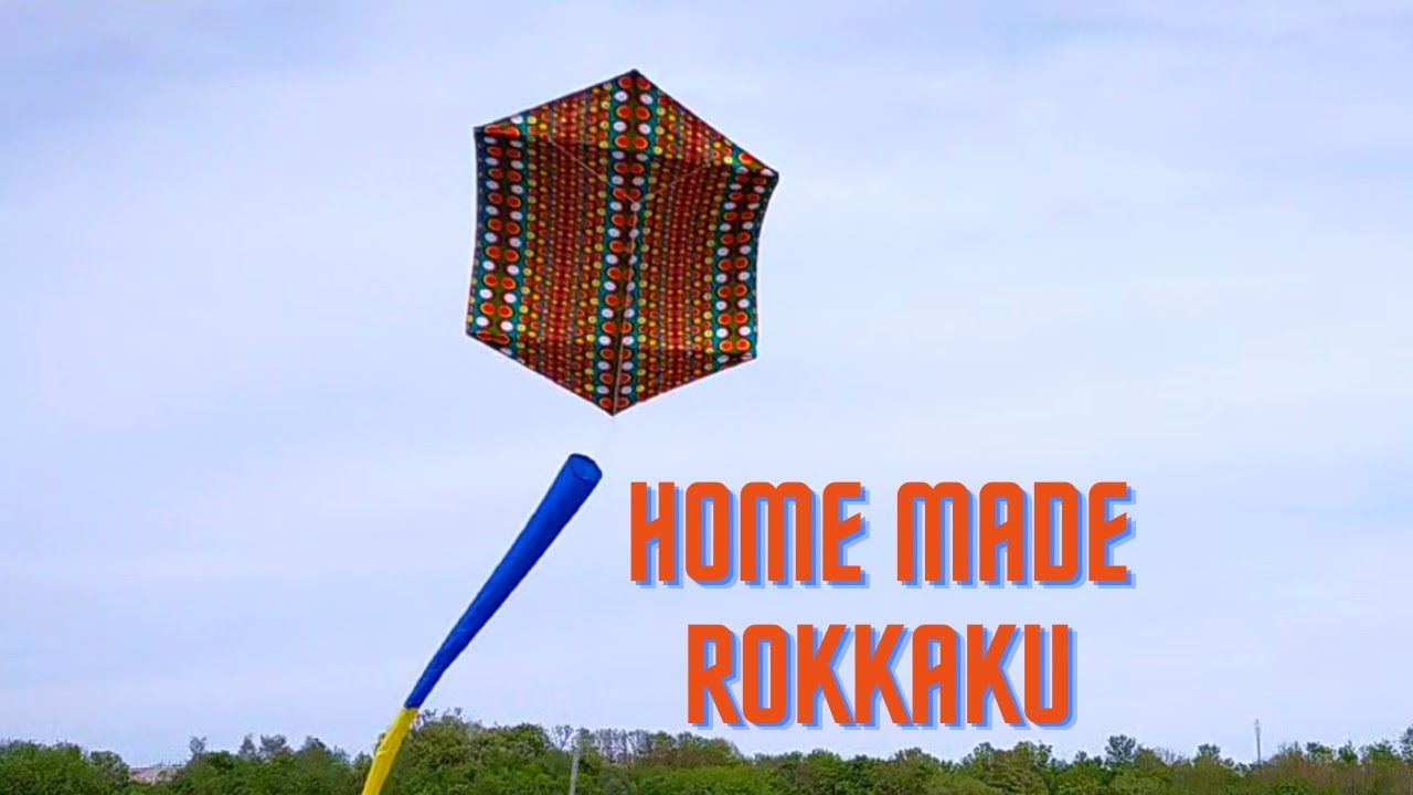 Home Made Rokkaku (3/4/5 design) - YouTube