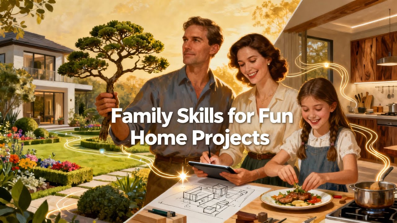 Family Skills for Fun Home Projects | Taylor It - YouTube