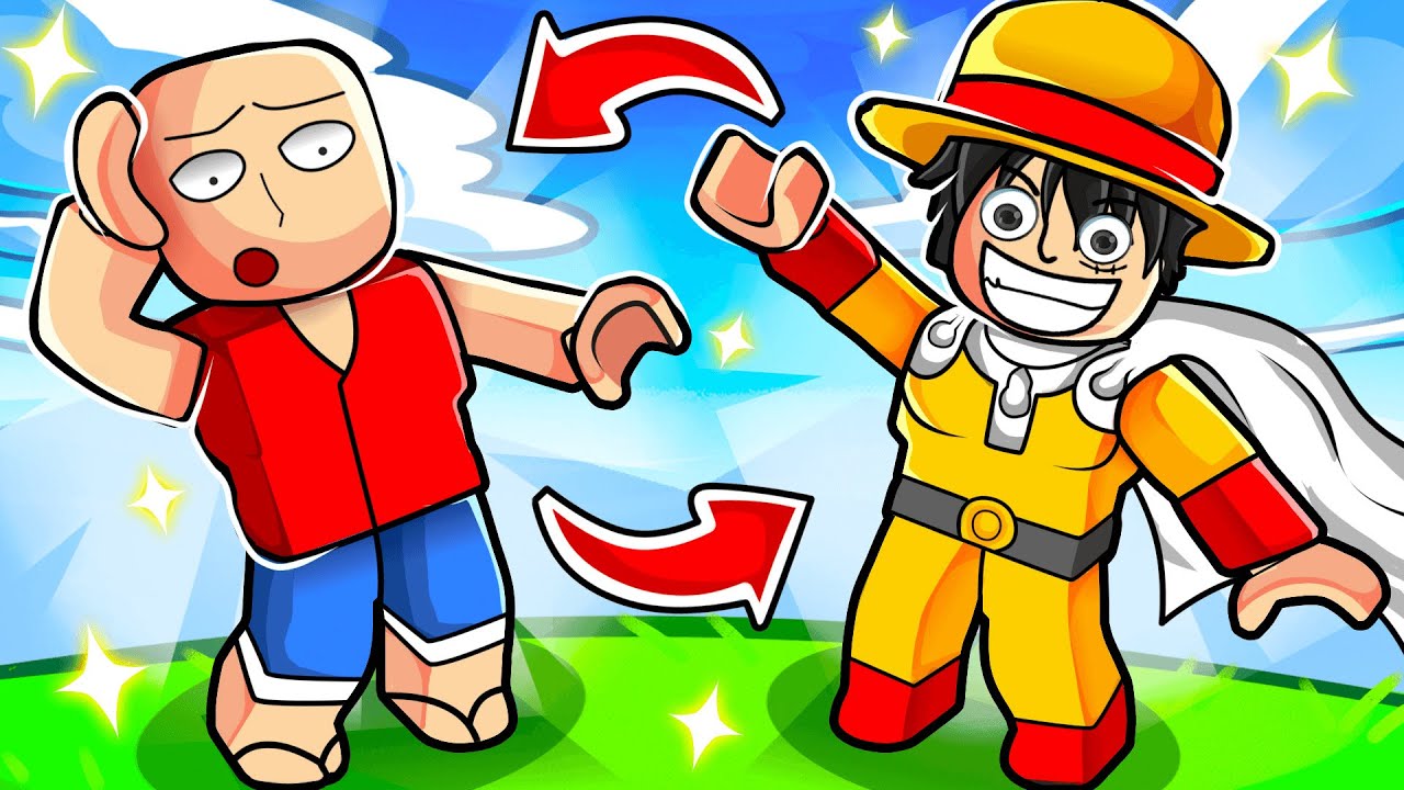 Roblox BODY SWAP with Luffy & Saitama! - YouTube
