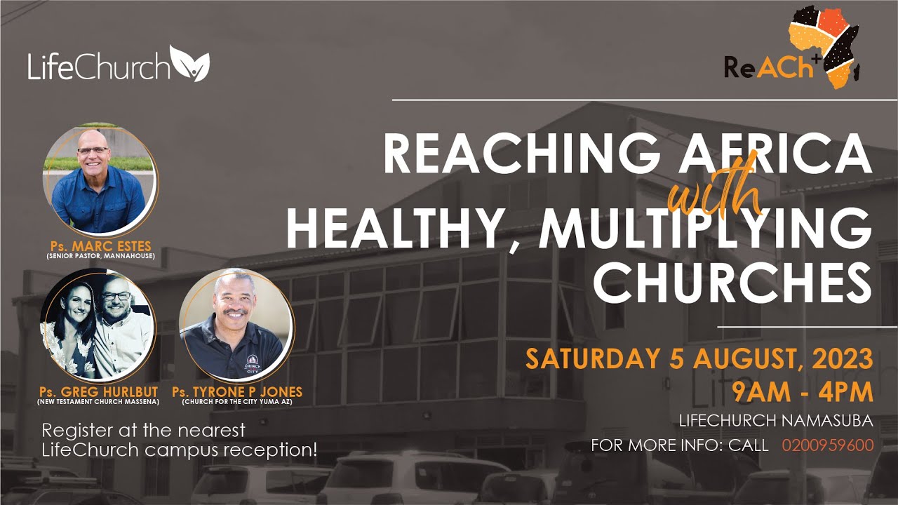 REACH+ || CHURCH MINISTRY MODEL PS. GREG HURLBUT - YouTube
