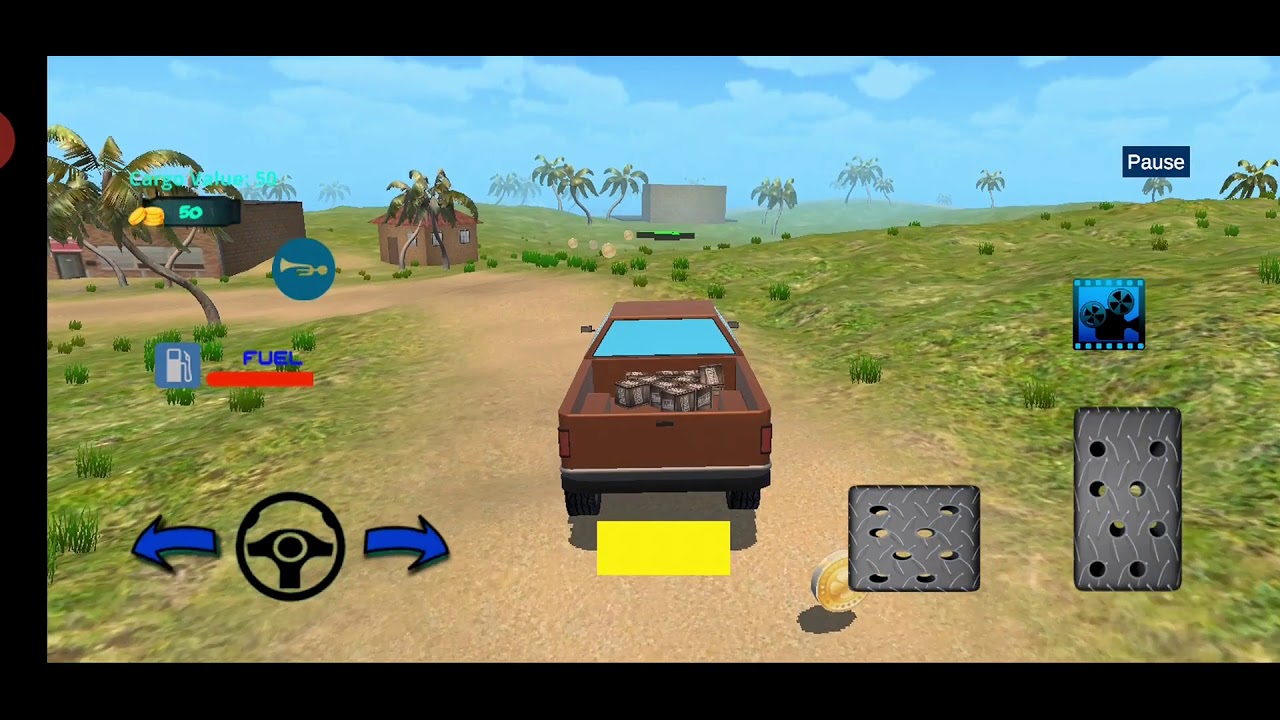 4x4 off road truck simulator tropical cargo - android gameplay - YouTube