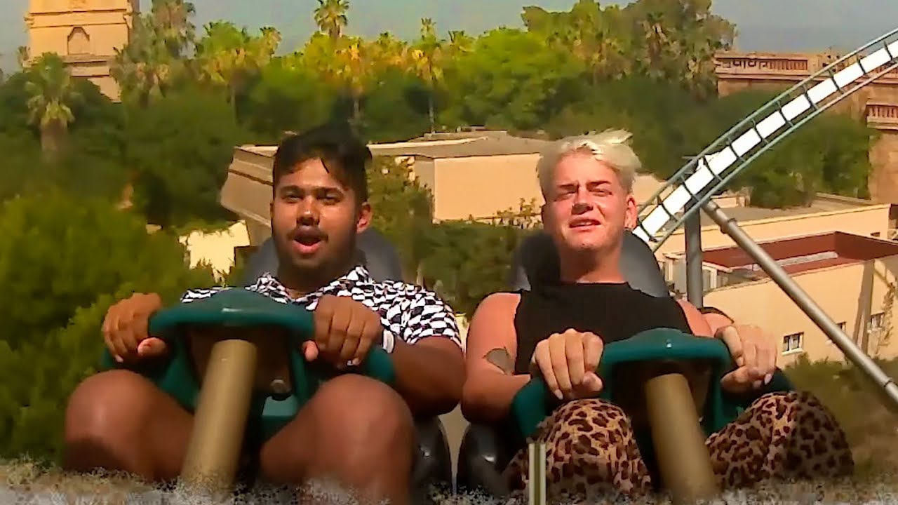 SURPRISE BIRTHDAY TRIP TO BARCELONA 🇪🇸 | PORTAVENTURA THEME PARK | ALEX ...