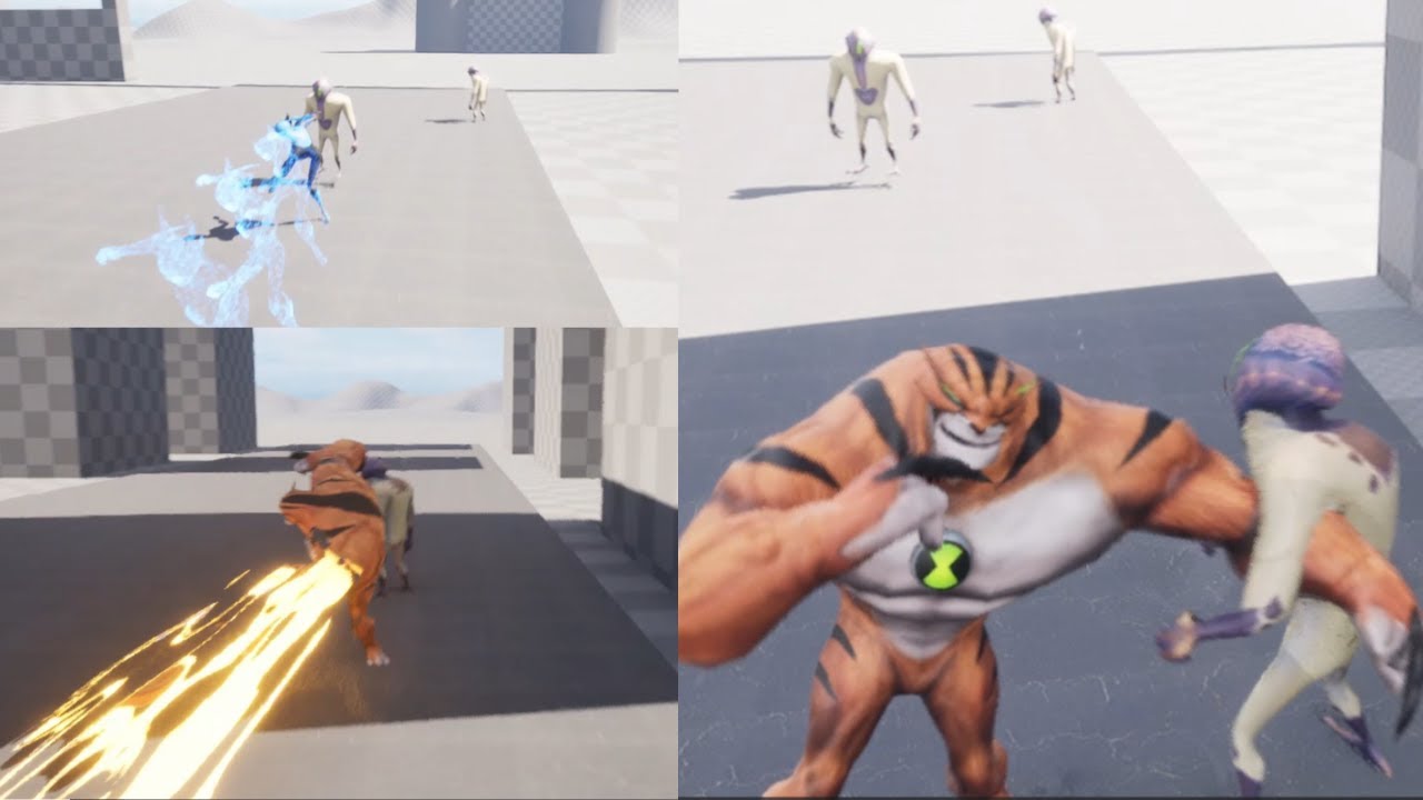 Building Melee Combat in My Ben 10 Game - Devlog 2 - YouTube