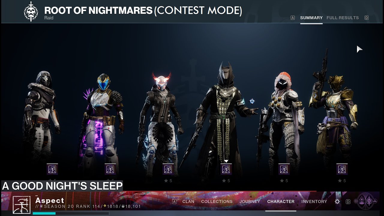 Destiny 2: Root of Nightmares - Final Moments of my Contest Mode Clear ...