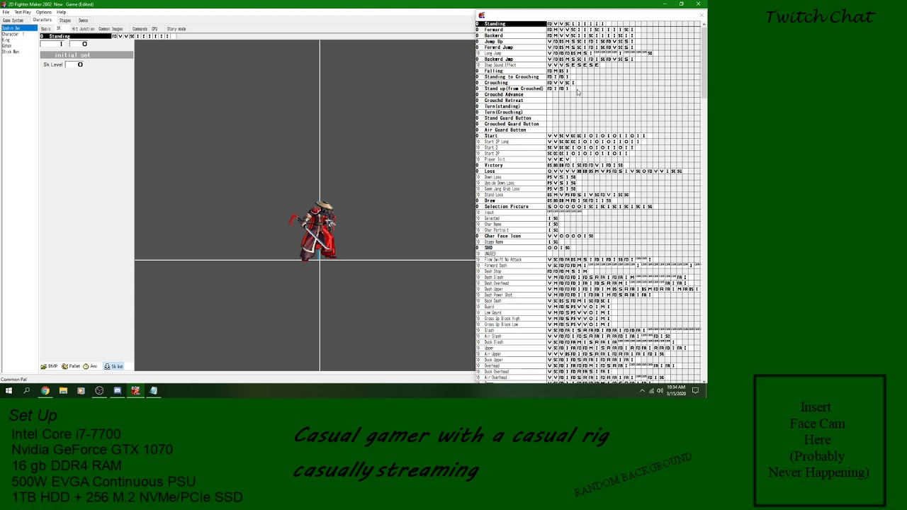 2D Fighter Maker 2nd Tutorial 14 Detection and Condition Branches - YouTube