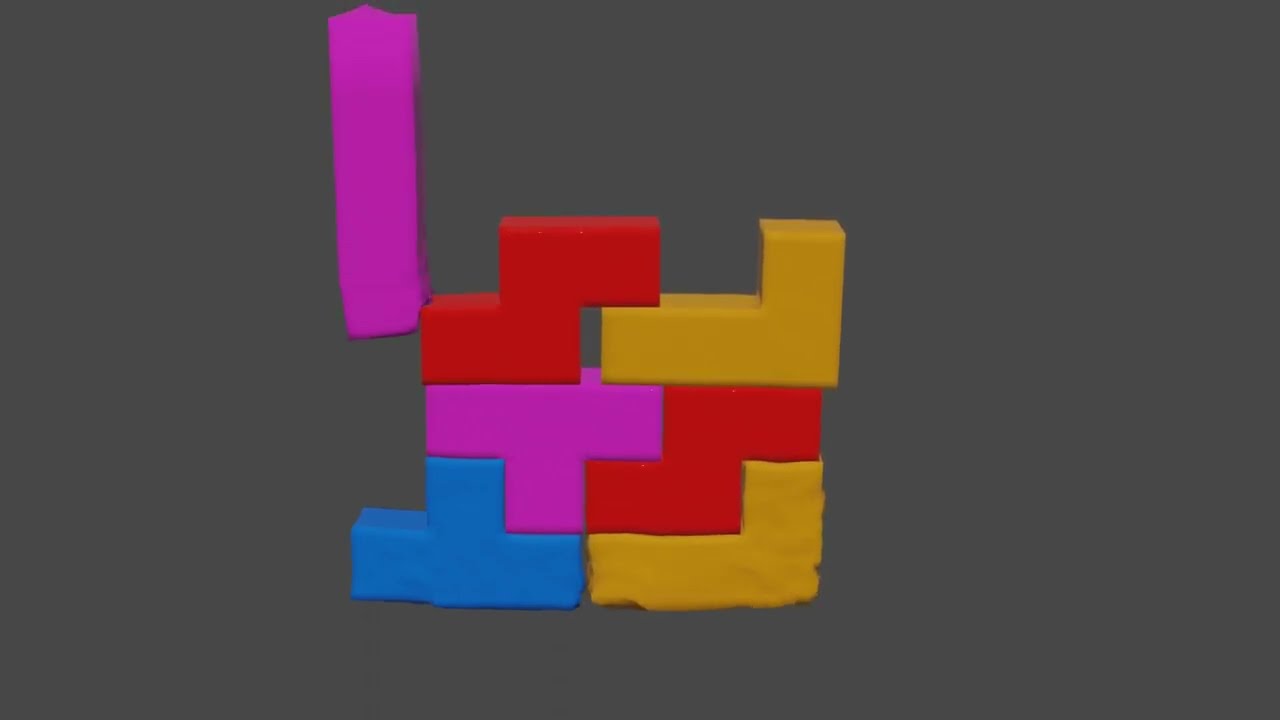 Soft Body Tetris In Blender - YouTube