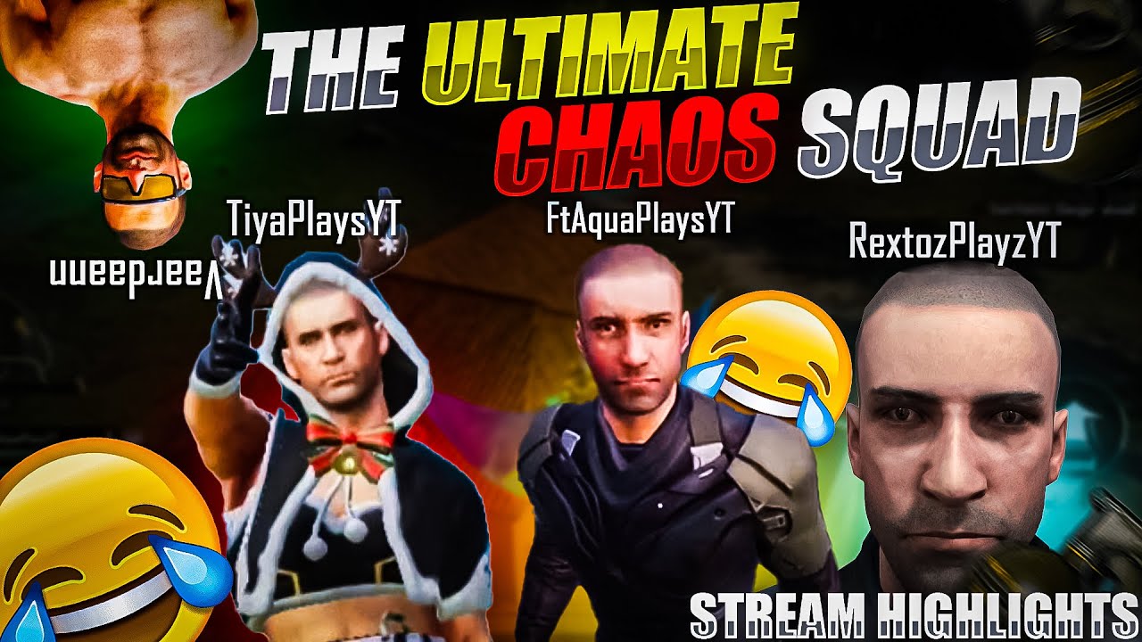 The ultimate chaos squad in BGMI, changing topics faster than they ...