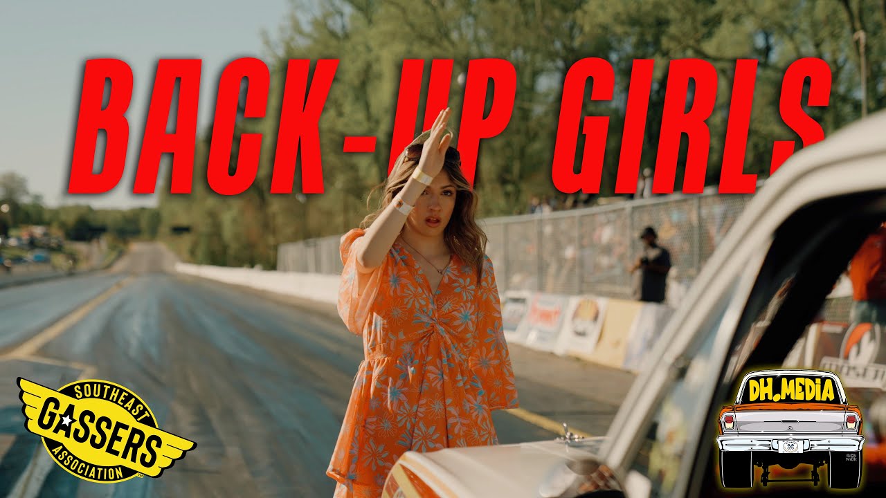 Backup Girls: A nod to Nostalgic Drag Racing Traditions - YouTube