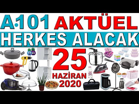 A101 Tekli Sunum | A101 25 Haziran 2020 Kataloğu | A101 Eksiksiz Detaylı Aktüel | A101