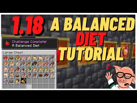 A Balanced Diet Minecraft Food List