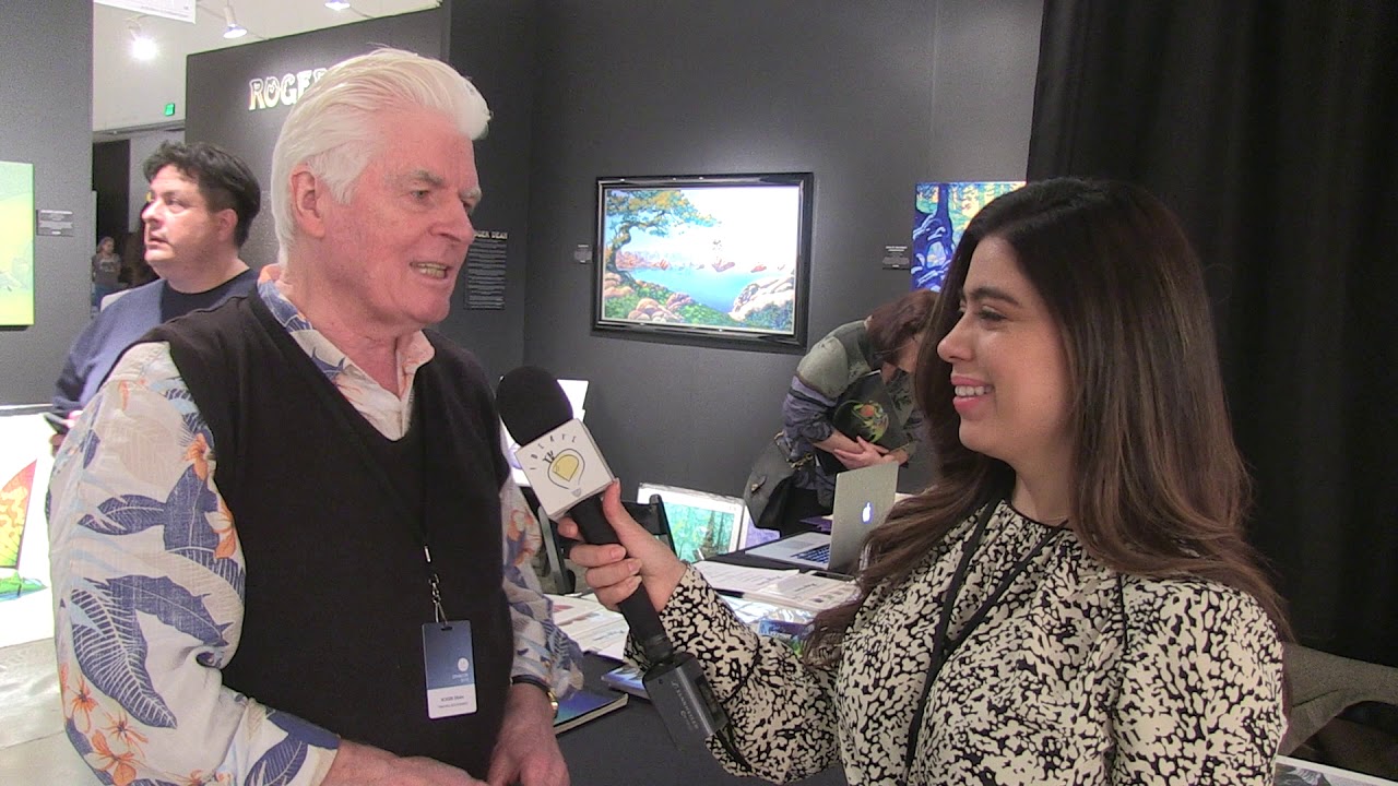 Roger Dean - LA Art Show 2019 - YouTube