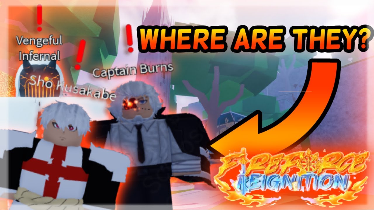 All World Boss Locations in Fire Force Reignition! - YouTube