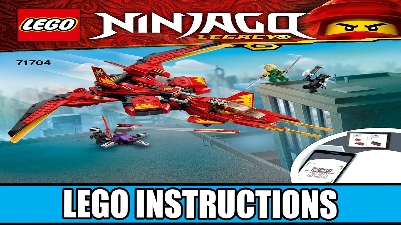 LEGO Instructions | Ninjago | 71704 | Kai Fighter - YouTube