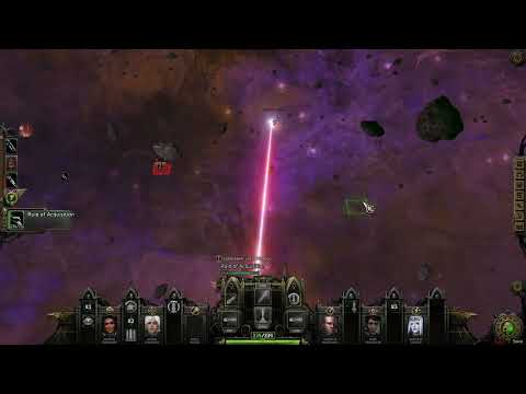 Warhammer 40K: Rogue Trader Tenebris Aquae system space combat - YouTube