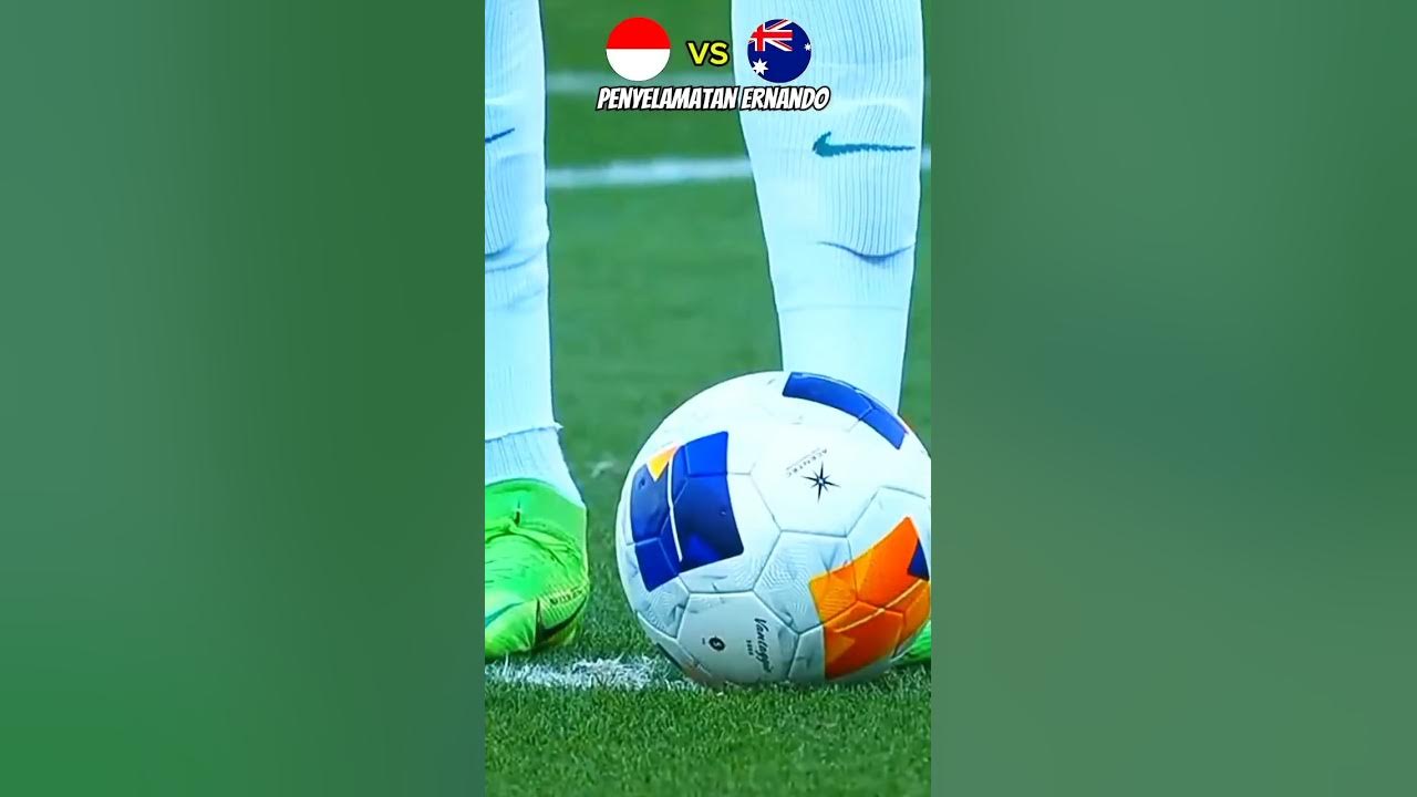 Momen Penyelamatan Krusial dari Ernando Ari atas penalti Australia!! #football #timnas #afcu23 ...