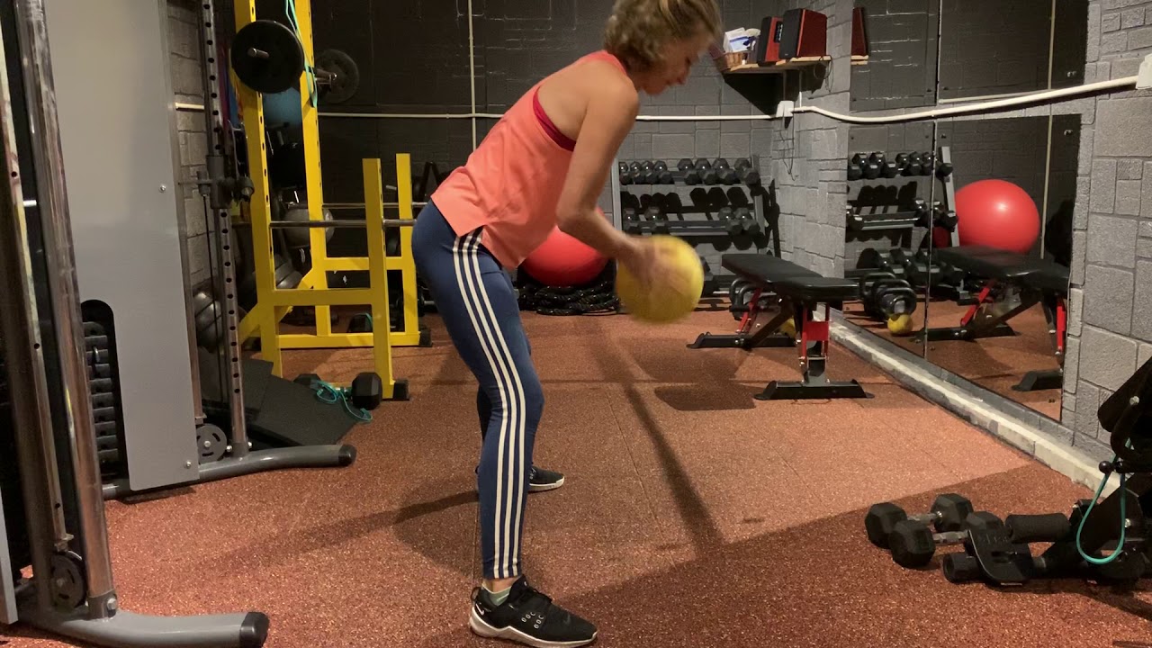 Quick ball press Into Floor - YouTube