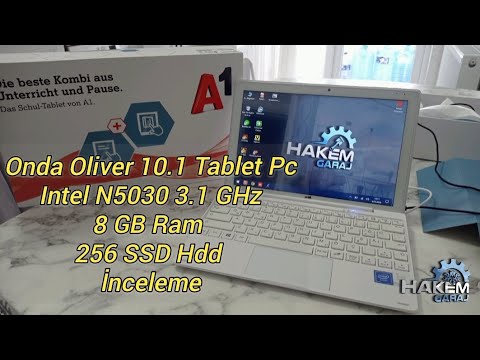 2. El Fiyatına 0 Notebook | Onda Oliver 10.1 Tablet Bilgisayar İnceleme #ondaoliver