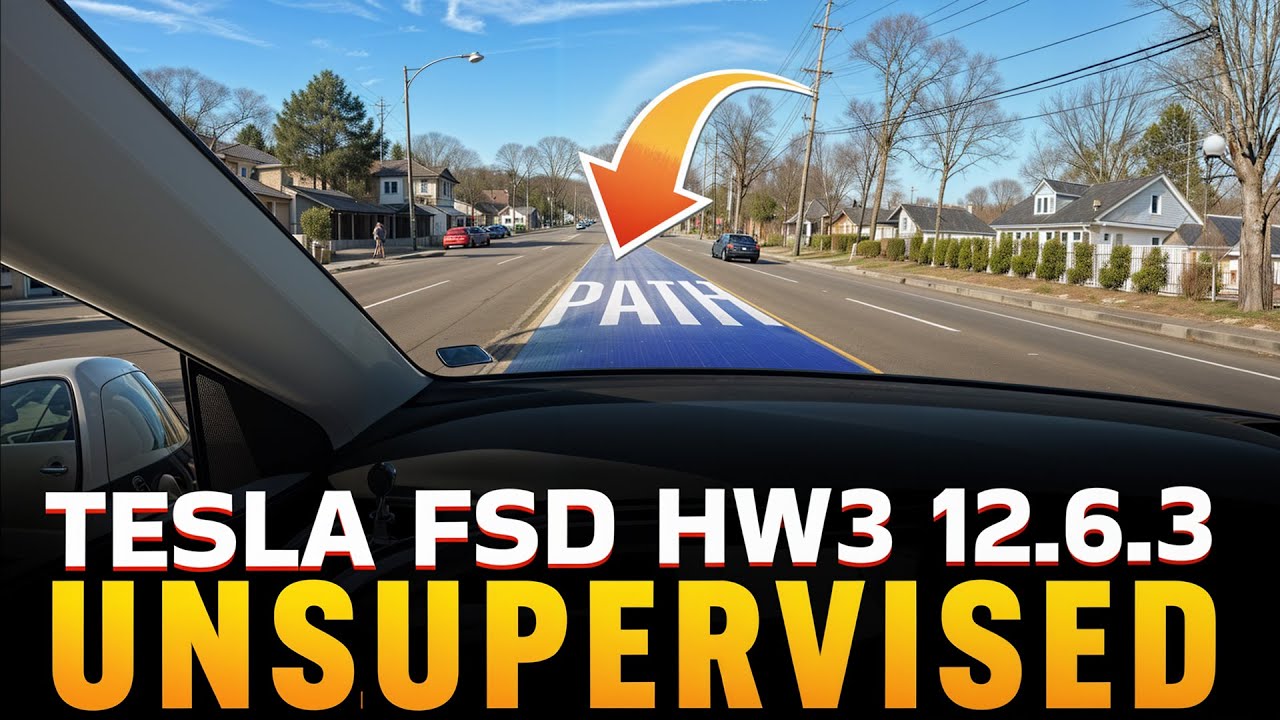Tesla FSD 12.6.3 Unsupervised - One Step Closer! - YouTube