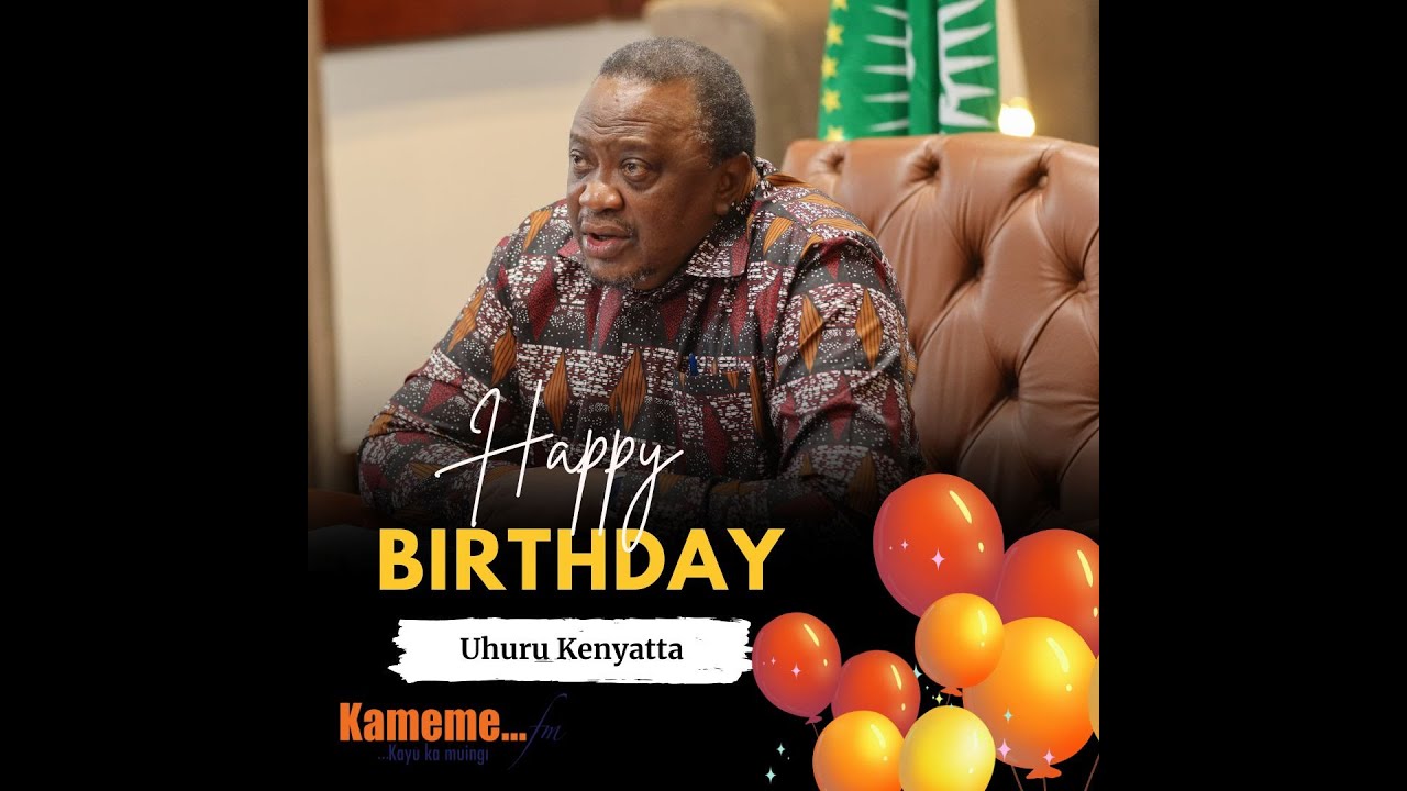 Uhuru Kenyatta: Tuhoere bururi witu thayu na wuiguithanio| Happy ...