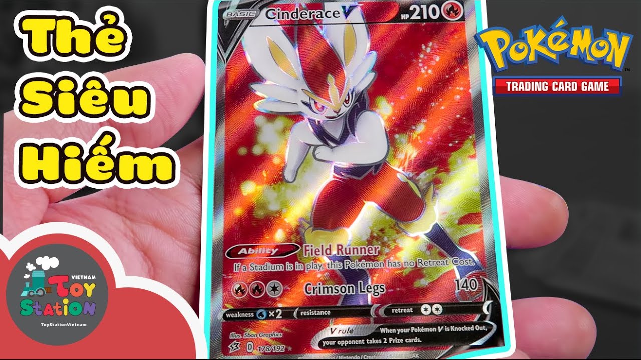 Bất ngờ khi mở thẻ Pokemon TCG Sword and Shield Reble Clash ToyStation ...