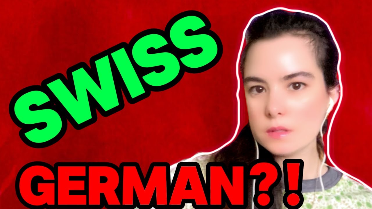 How Different are Swiss German and Standard German? REACTION! - YouTube