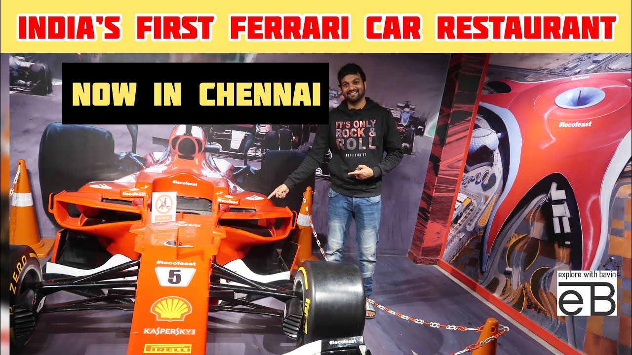 Chennai's First Ever F1 Car & Bullet Train Themed Restaurant | Loco ...