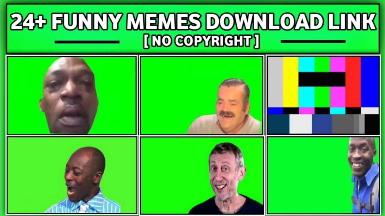 24+ Green Screen Memes|| Gaming Memes || Green Screen Memes Download ...