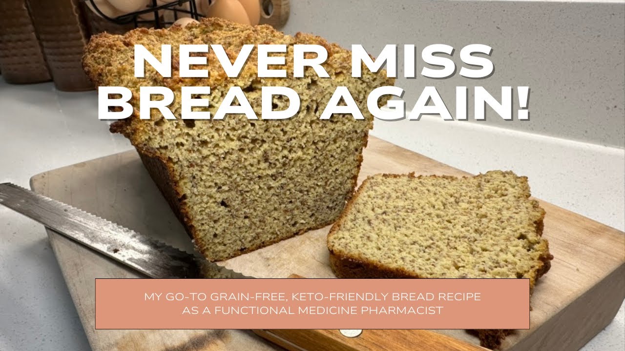 Never Miss Bread Again: The Ultimate Keto, Grain-Free Bread for a Brain-Healthy, Low-Carb ...
