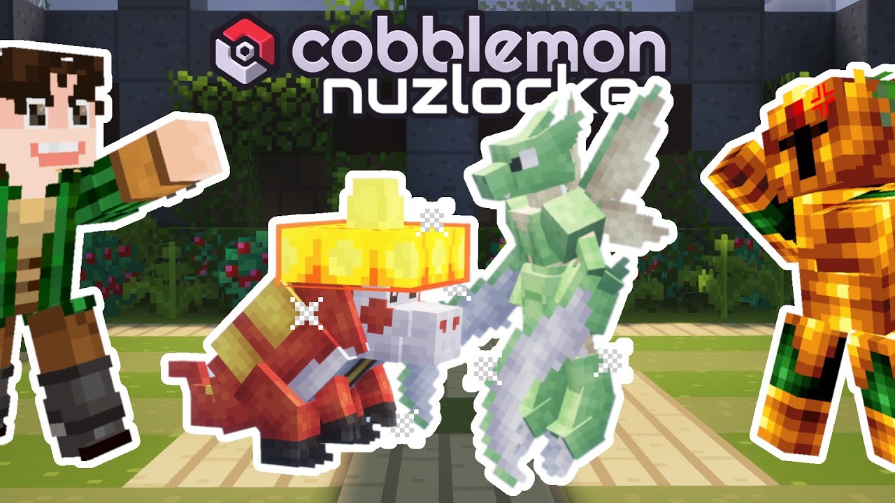 Taking on THE FIRST GYM - Cobblemon Nuzlocke - YouTube