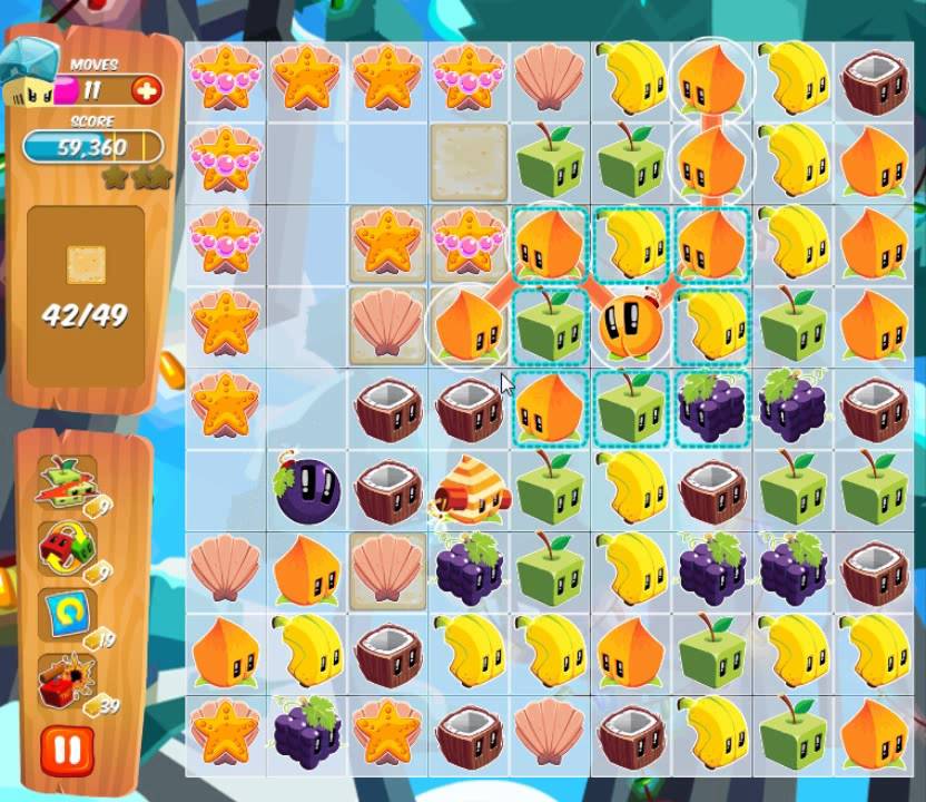 Juice Cubes Level 129 - YouTube