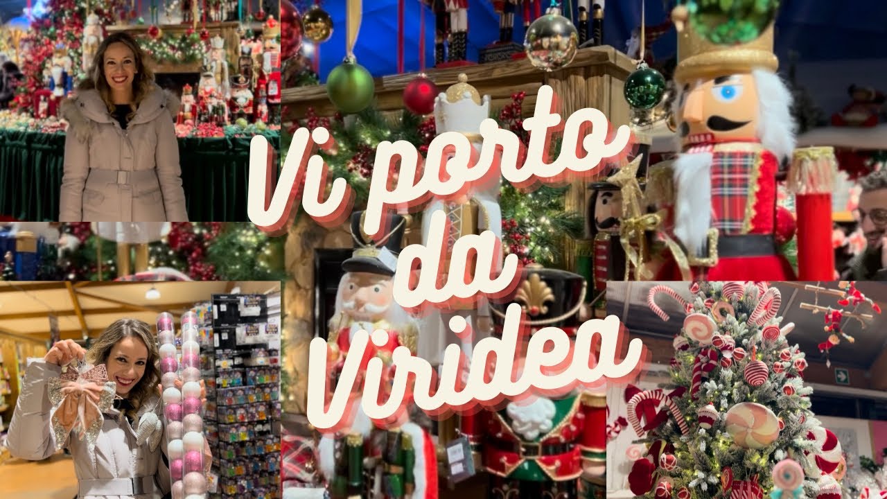 # 95 - Vi porto con me da Viridea a comprare gli addobbi Natalizi 🎄 - YouTube
