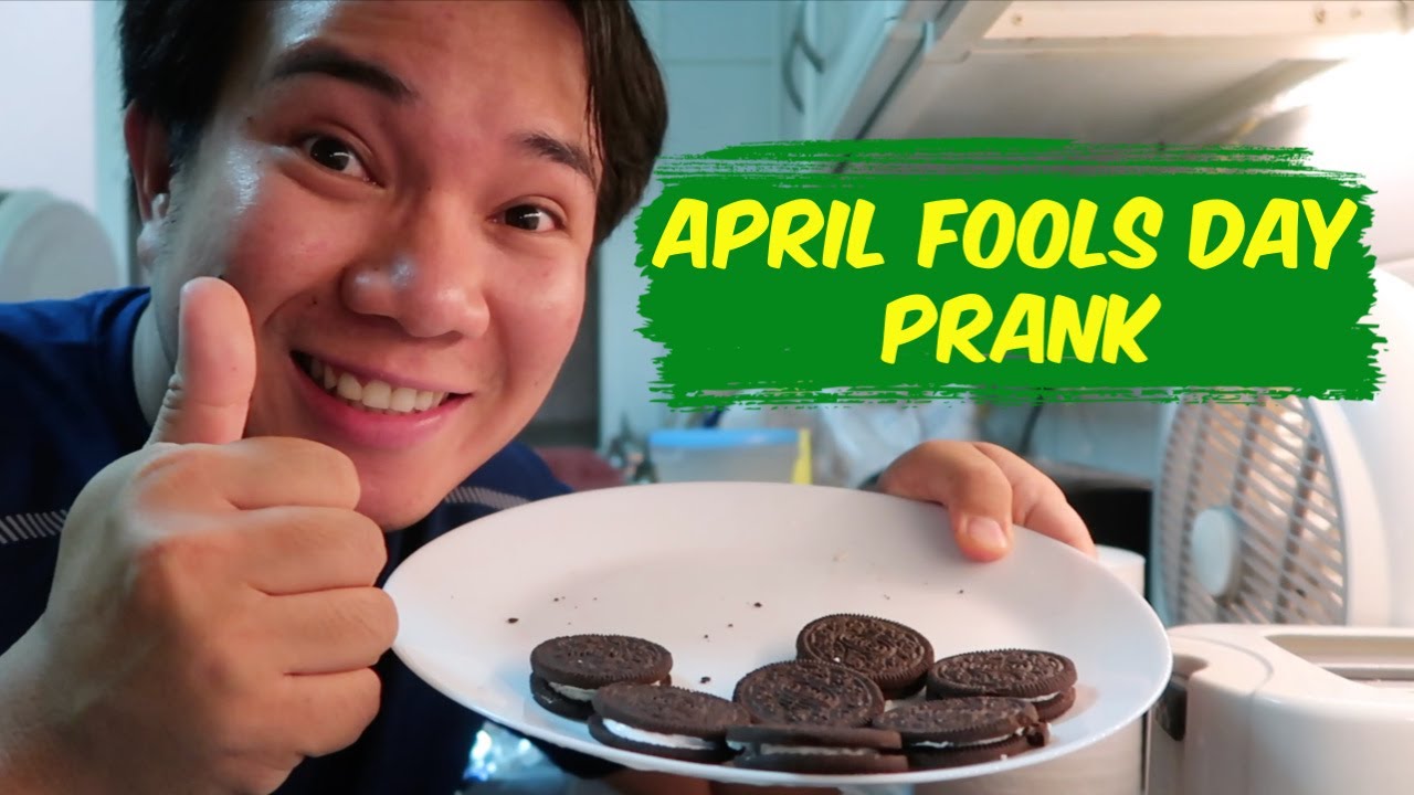 APRIL FOOLS DAY PRANK | OREA COOKIE PRANK - YouTube